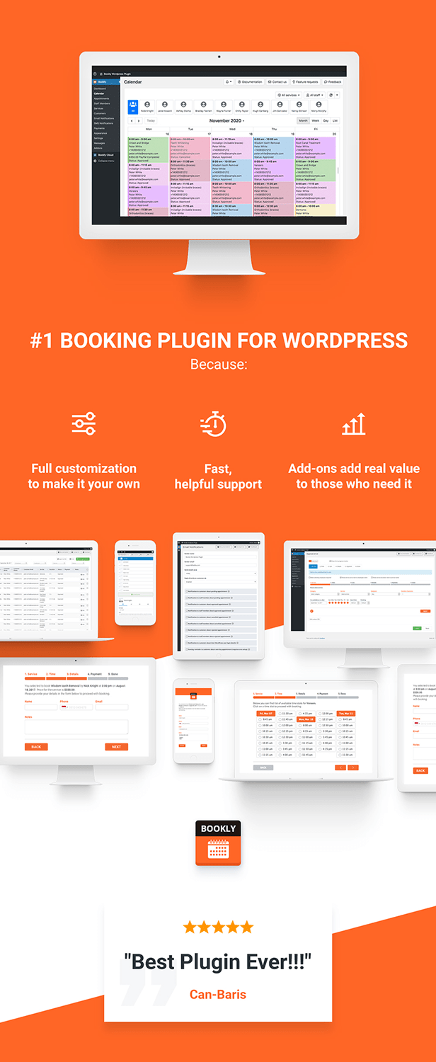 Bookly PRO v6.3 - Theme Tốt